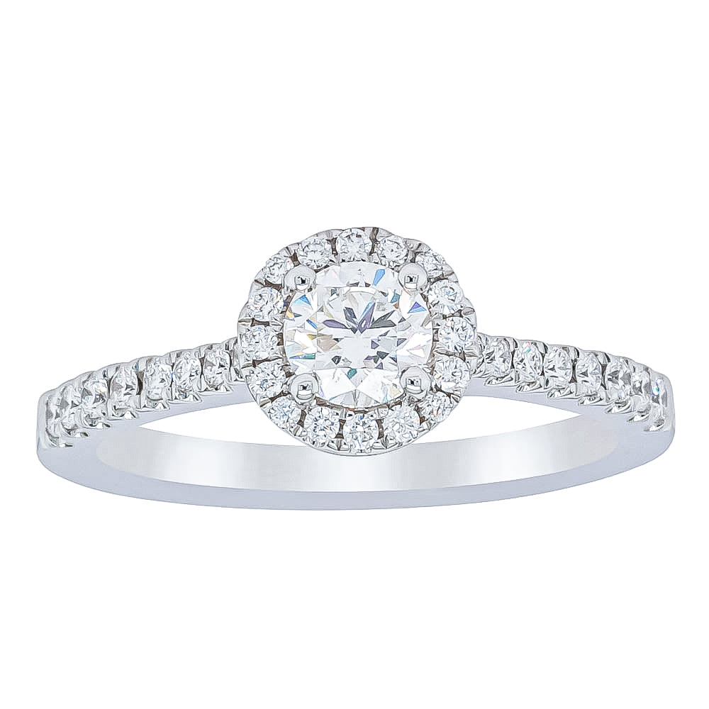 18ct White Gold .40ct Diamond Lola Ring - Walker & Hall