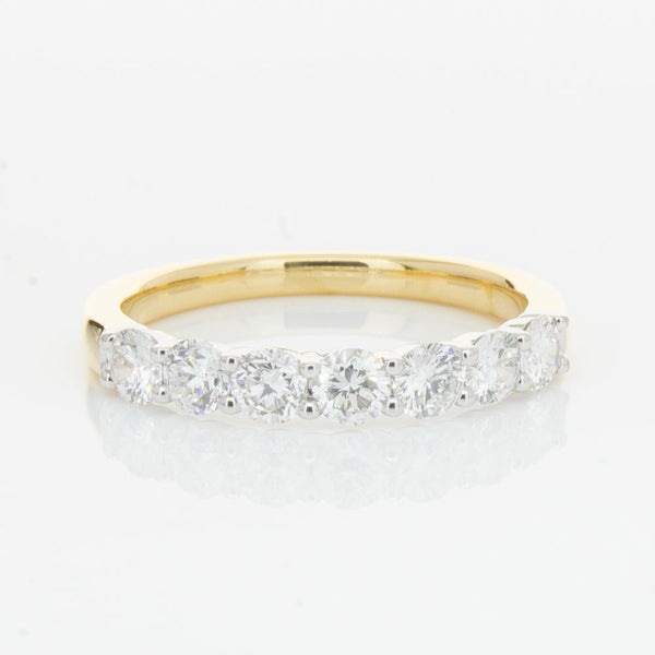 18ct Yellow Gold 1.00ct Diamond Panorama Ring - Walker & Hall