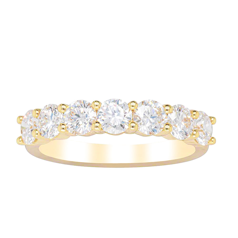 18ct Yellow Gold 1.58ct Diamond Panorama Ring - W&H – Walker & Hall