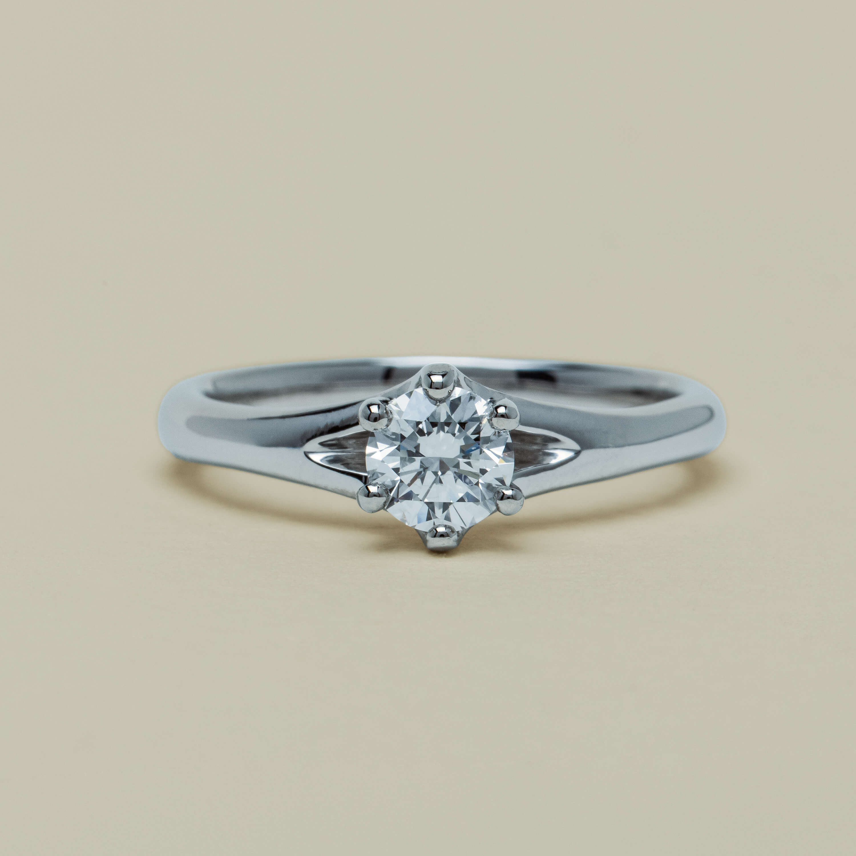 Platinum .50ct Diamond Grace Ring - Walker & Hall Ring
