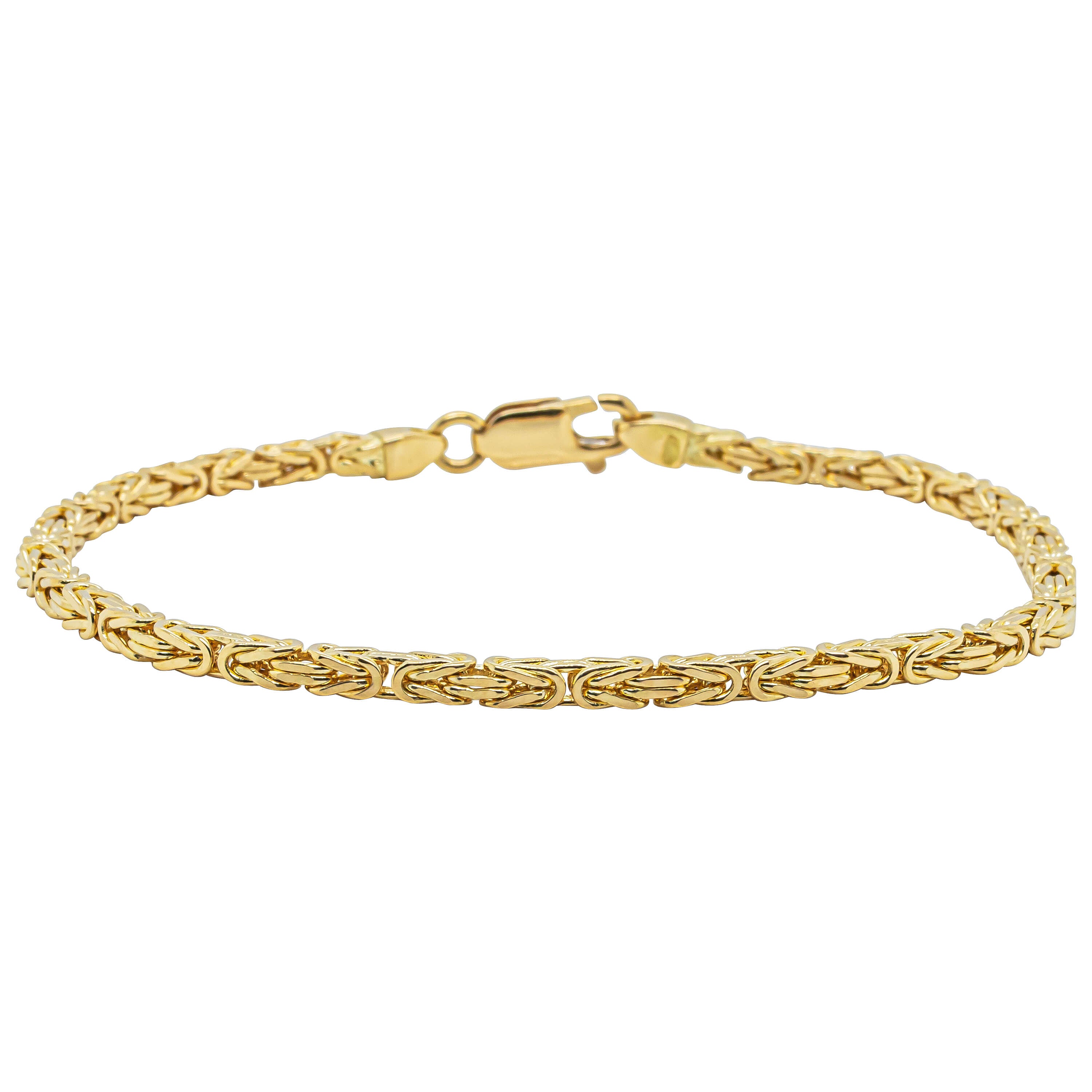 Deja Vu 18ct Yellow Gold Double Link Bracelet -Walker & Hall