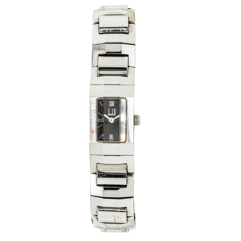 Vintage Alfred Dunhill Stainless Steel Faceted Watch - W&H – Walker & Hall