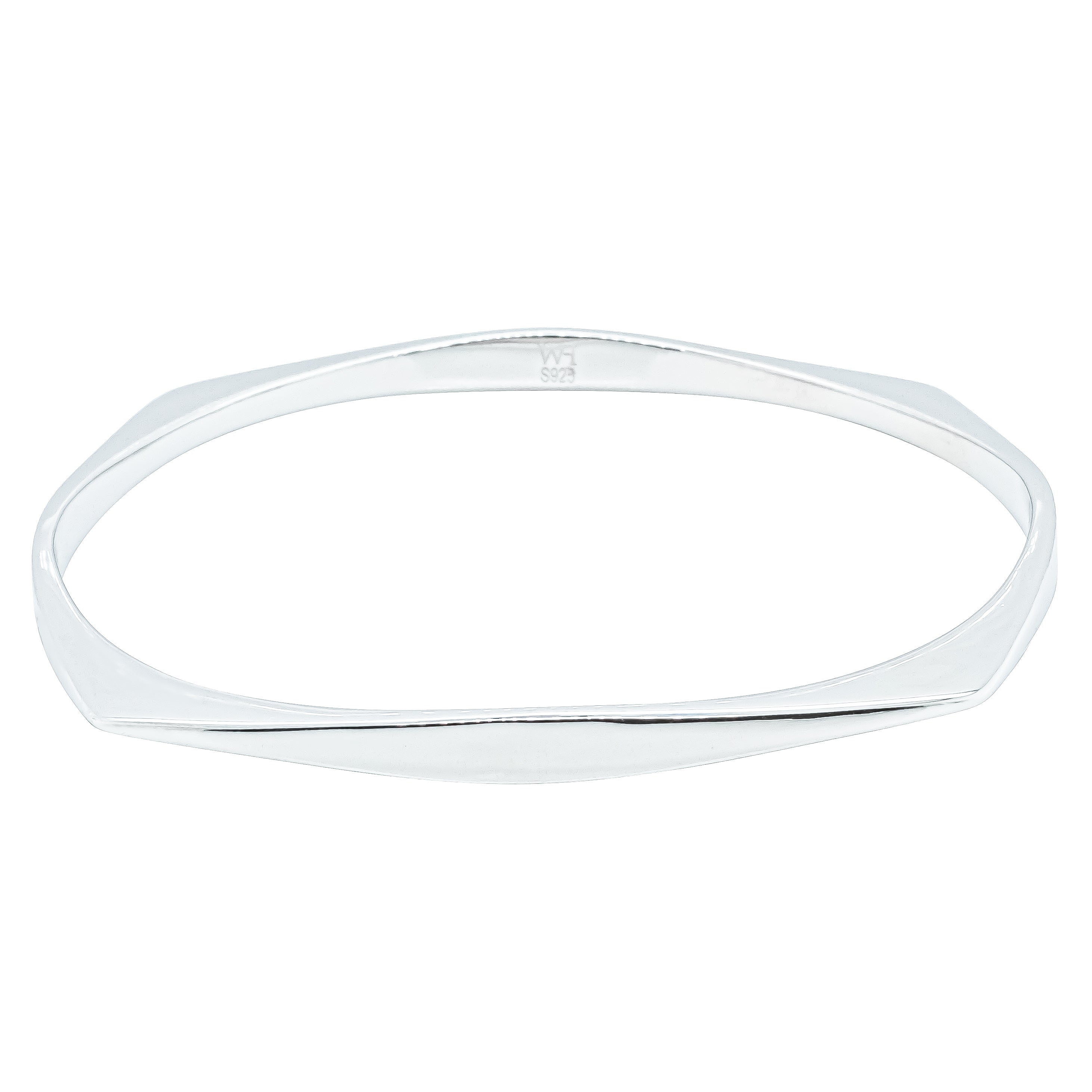 Sterling Silver Eos Bangle - Walker & Hall