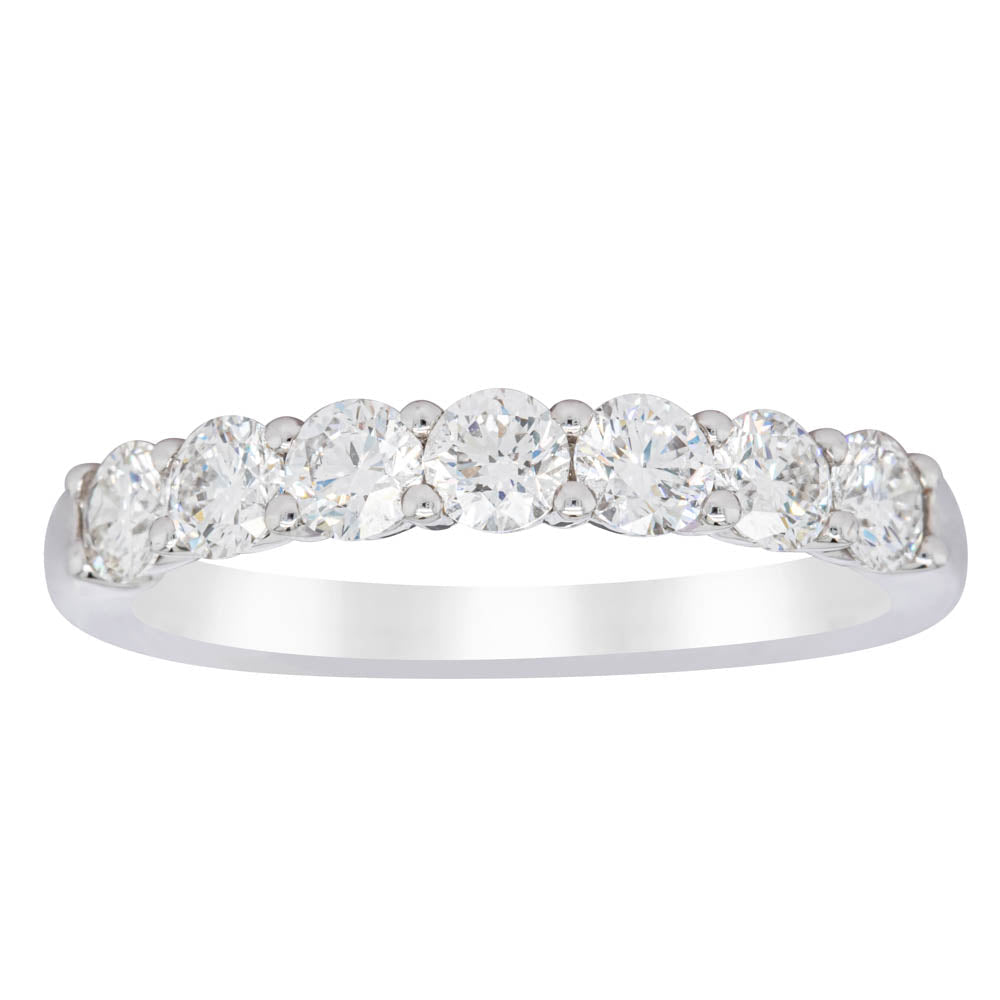 18ct White Gold Diamond Panorama Ring - Walker & Hall