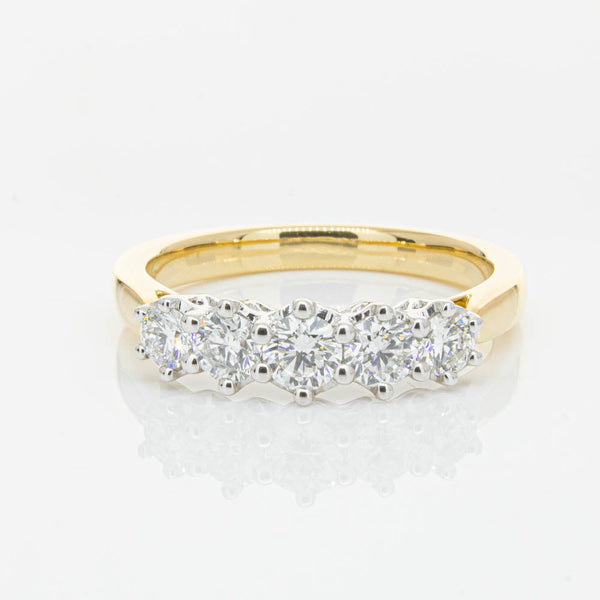 18ct Yellow Gold Diamond Monarch Ring - Walker & Hall