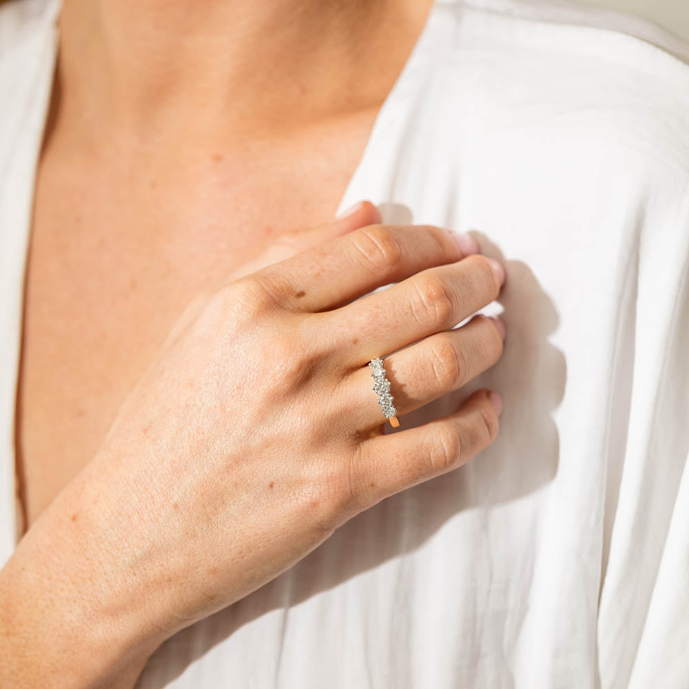 18ct Yellow Gold Diamond Monarch Ring - Walker & Hall