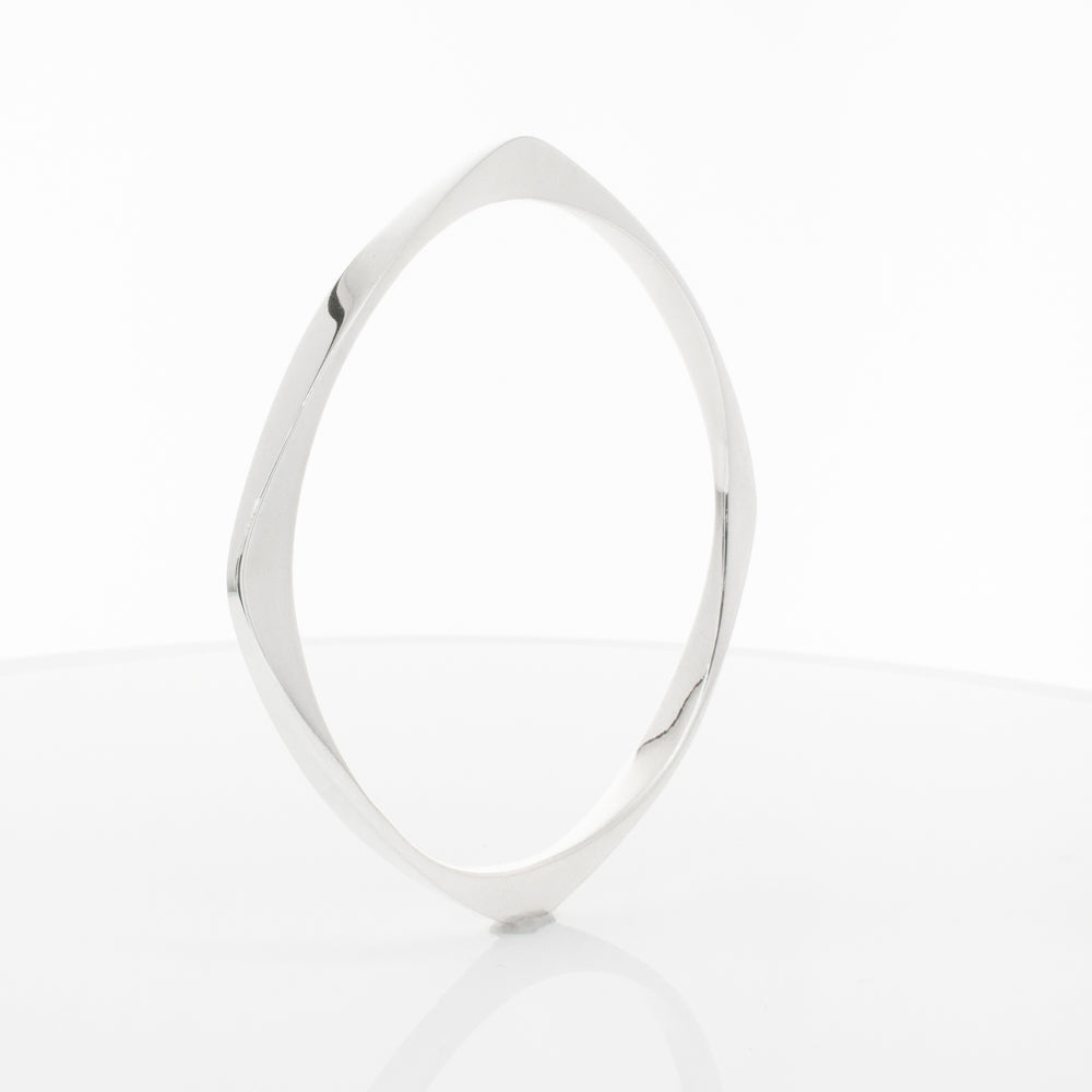 Sterling Silver Eos Bangle - Walker & Hall