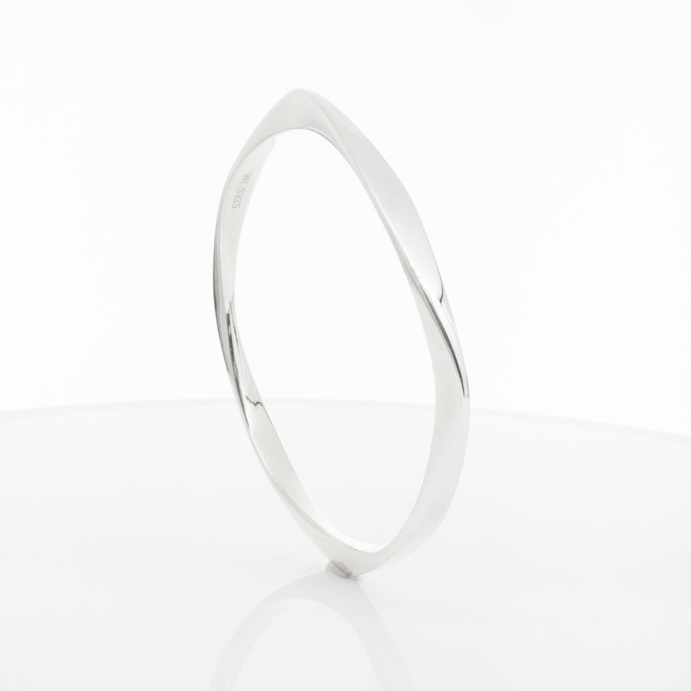 Sterling Silver Eos Bangle - Walker & Hall