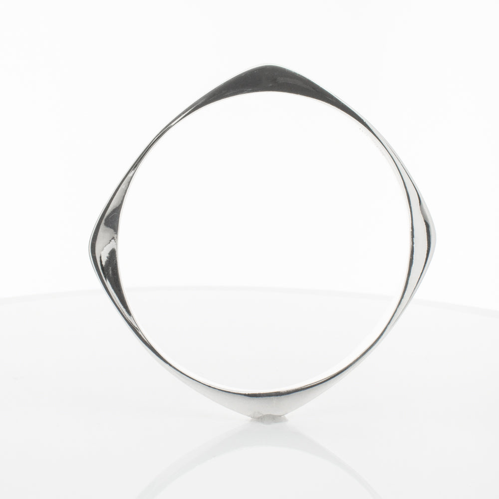 Sterling Silver Eos Bangle - Walker & Hall
