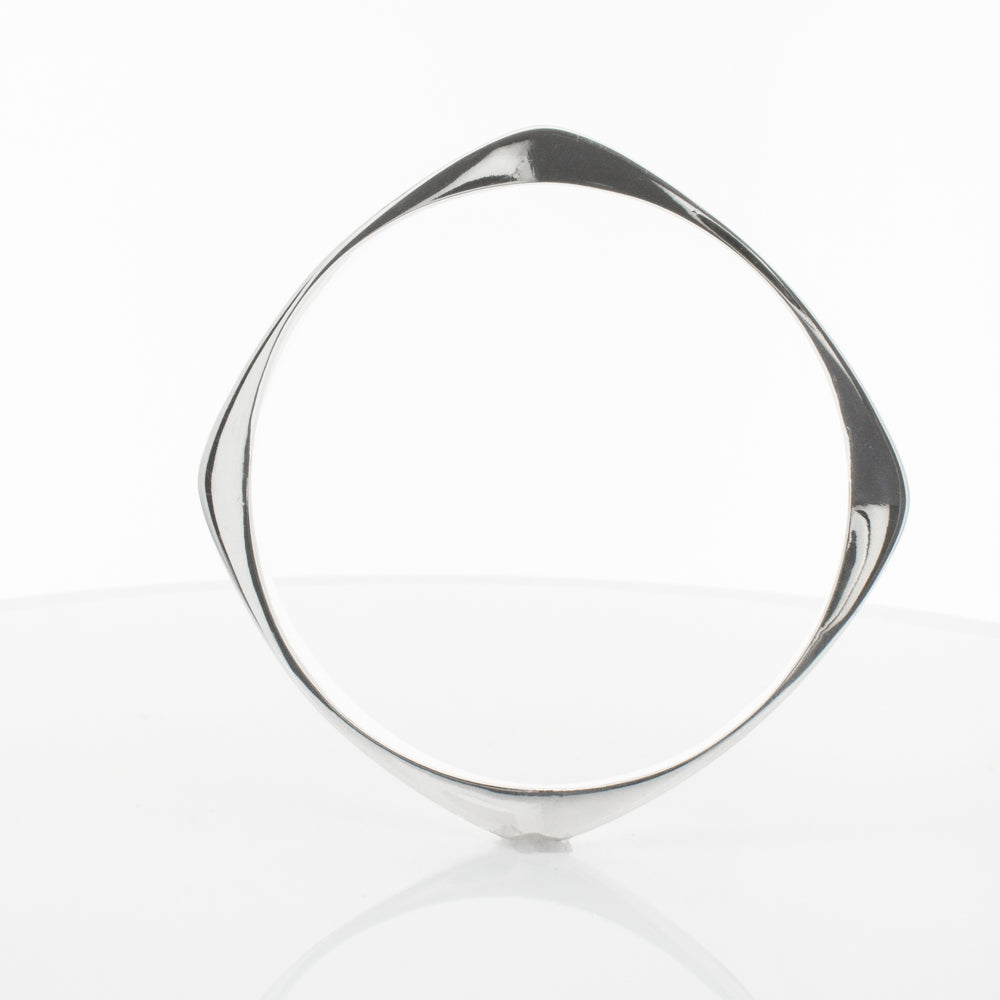 Sterling Silver Eos Bangle - Walker & Hall