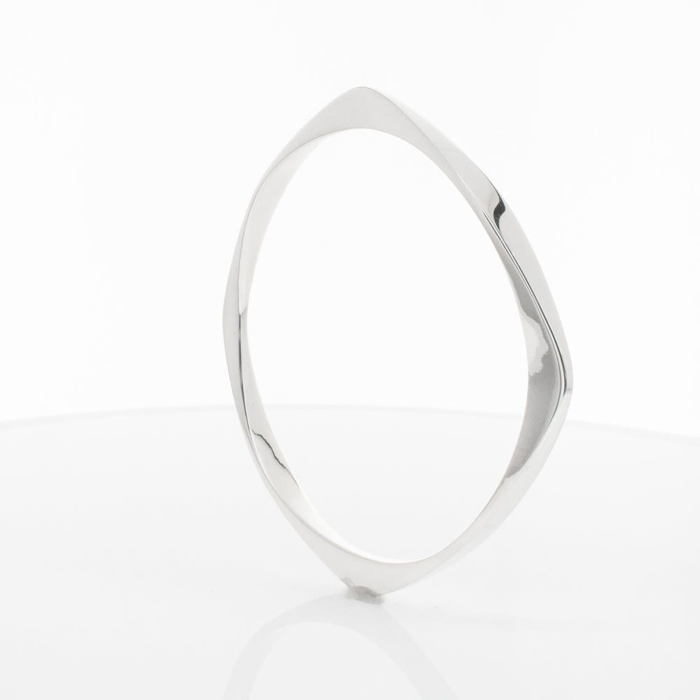 Sterling Silver Eos Bangle - Walker & Hall